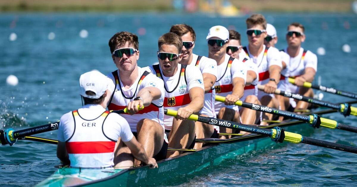 Deutscher Achter wird nur Vierter - Zeidler in Goldform - Sport ...