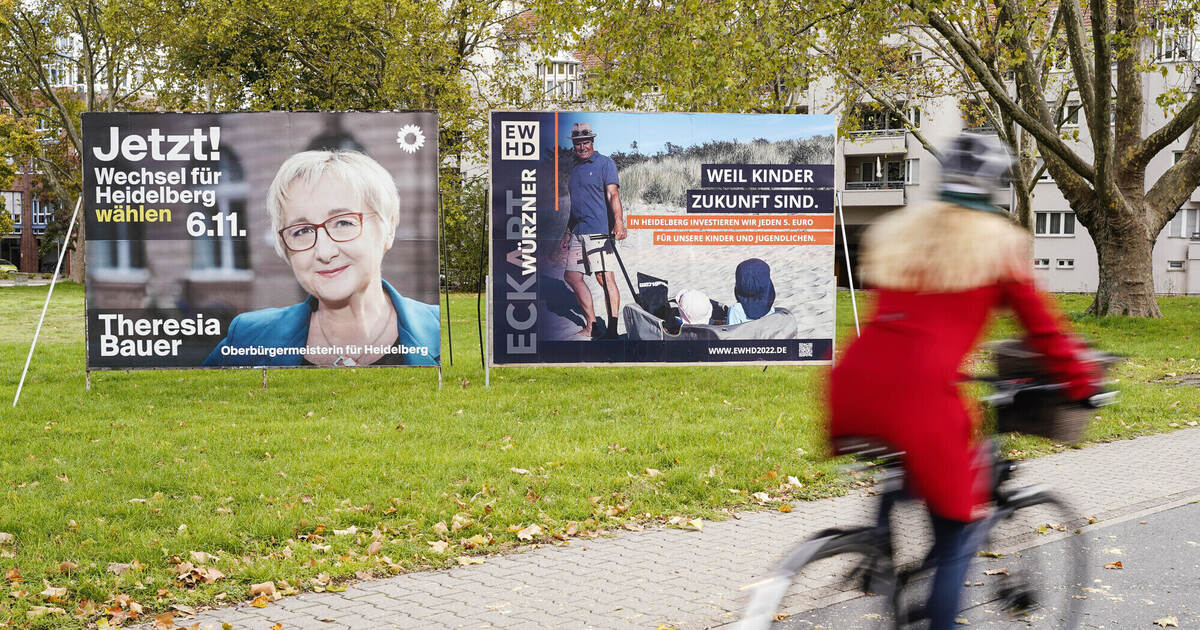Heidelberg wählt Oberbürgermeister – Ex-Ministerin gegen Amtsinhaber ...
