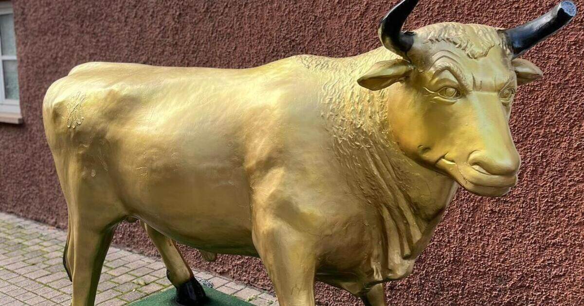 PZ-Leser haben entschieden: So heißt der goldene Stier auf dem ...
