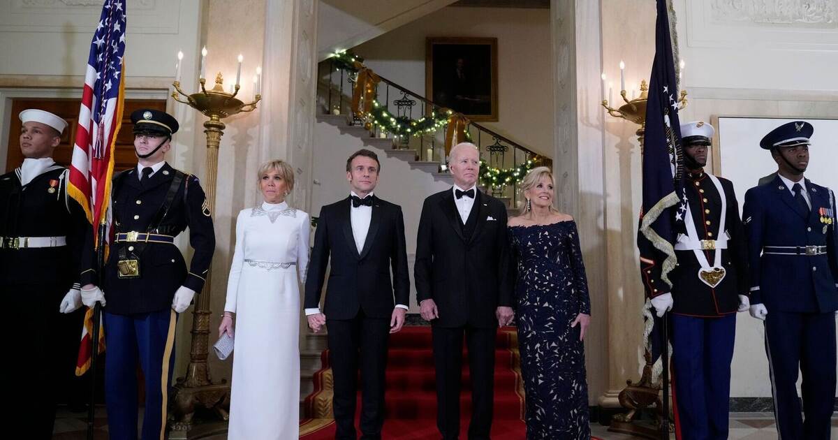 Macron in den USA: Viel Glanz und ein wenig Ärger - Politik ...