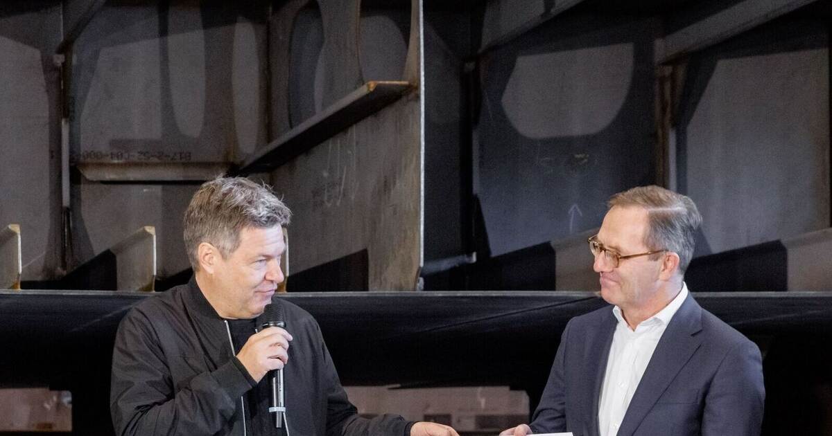 Habeck übergibt Förderbescheide für drei LNG-Schiffe - Wirtschaft ...