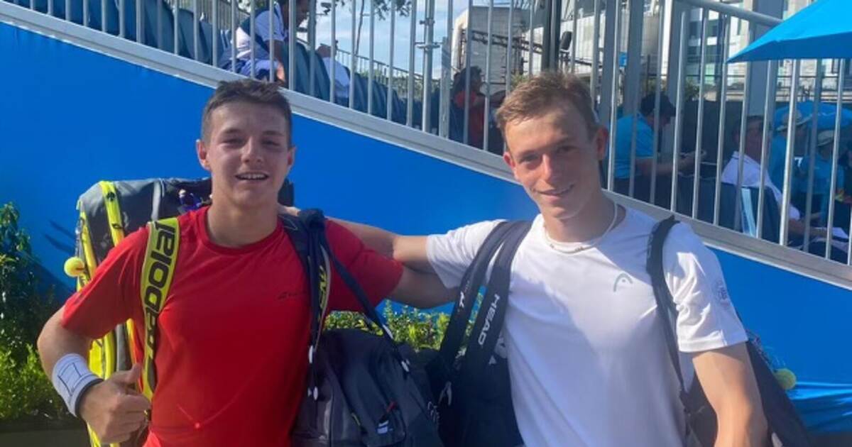 Tennis-Ass David Fix aus Pforzheim feiert ersten Sieg bei den ...