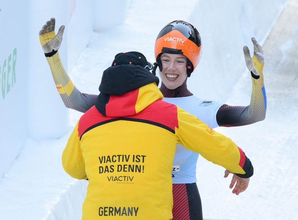 Skeleton-Weltmeisterin: Debütantin Kreher gelingt Coup - Sport weltweit ...
