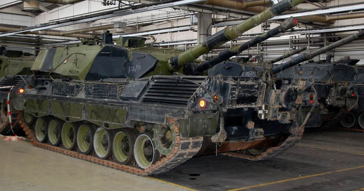 Ausfuhr von bis zu 178 Leopard-1-Panzern in die Ukraine - Politik - Pforzheimer-Zeitung