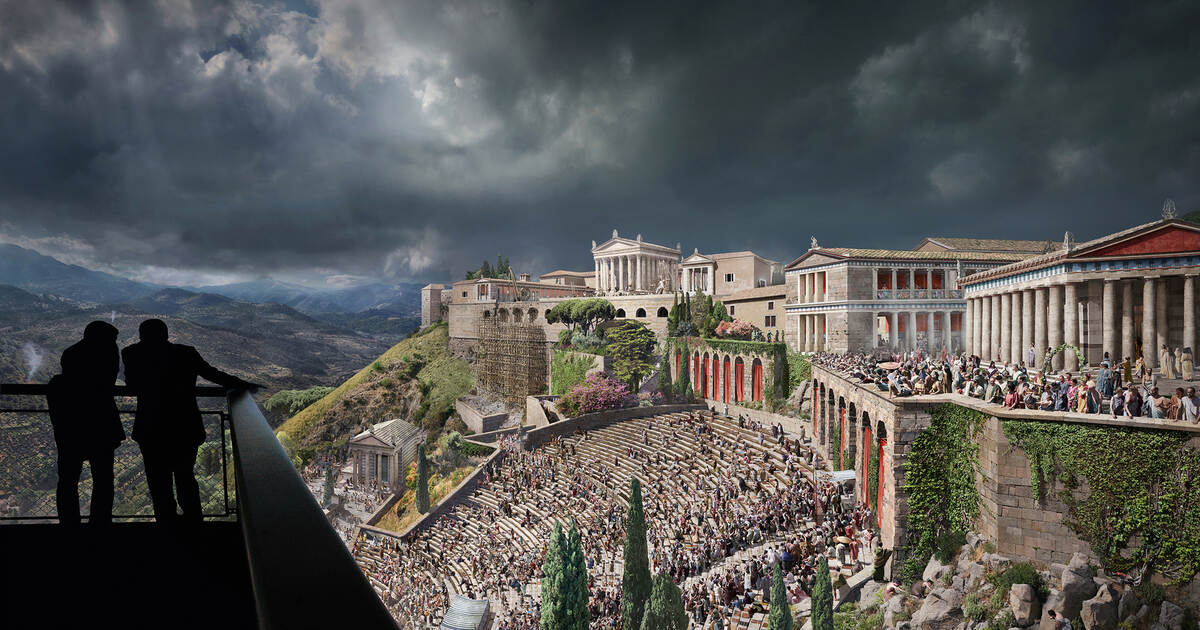 Pergamon von Yadegar Asisi: Panorama der Antike im Gasometer Pforzheim ...