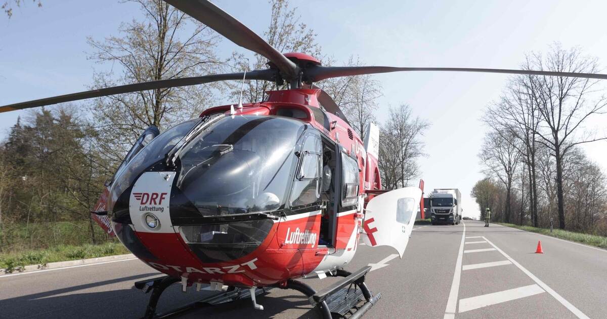 Zwei schwerverletzte Personen nach Unfall auf B10 bei Mühlacker - Region - Pforzheimer-Zeitung