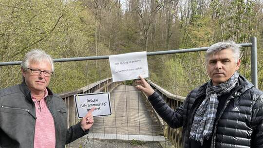 Marode Infrastruktur in Enzberg: "Wir haben ein Brückenproblem ...