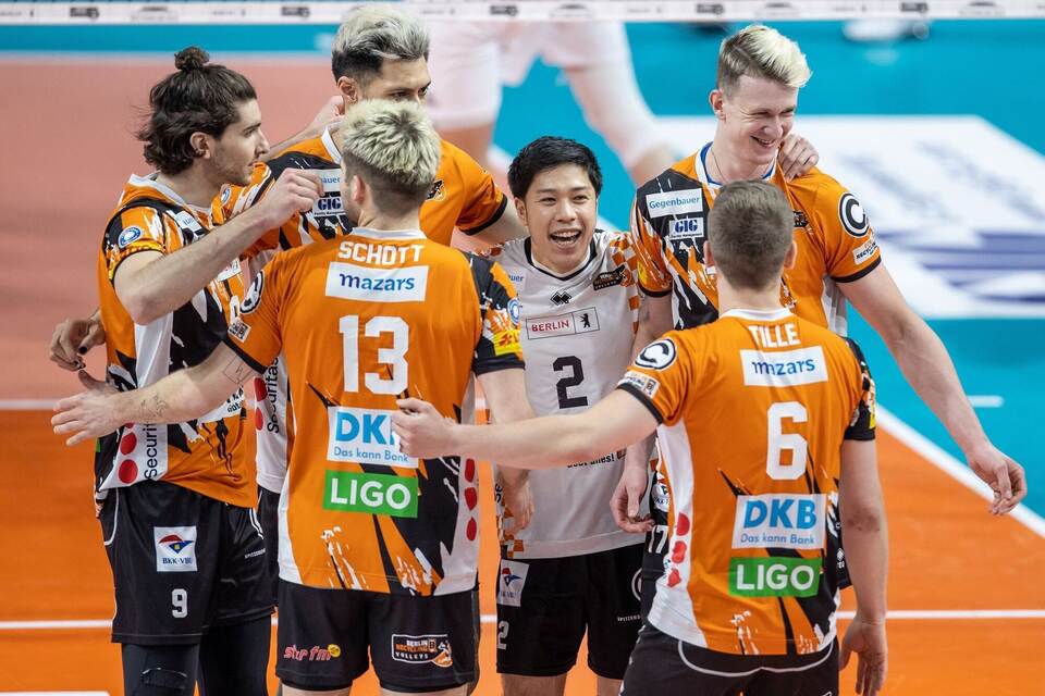 3:1 gegen Friedrichshafen: BR Volleys starten ins Finale - Baden ...