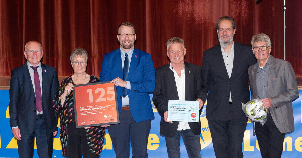 Phönix in Feierlaune: TSV Lomersheim feiert 125. Geburtstag - Region ...