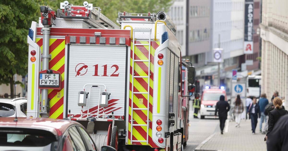 Fehlalarm: Feuerwehreinsatz sorgt für Aufsehen in der Pforzheimer ...