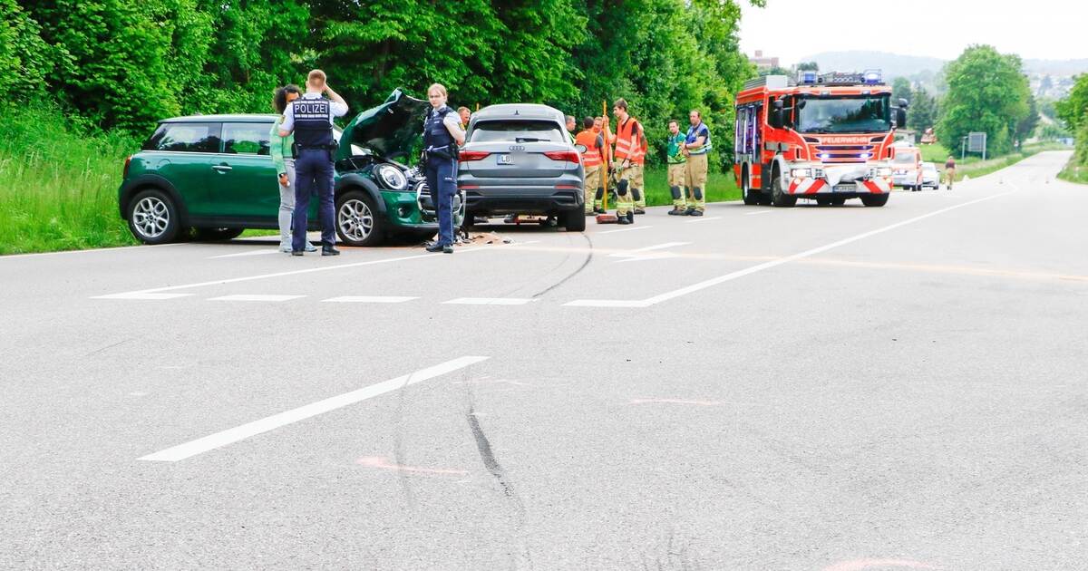 B10 bei Mühlacker nach Unfall gesperrt - Region - Pforzheimer-Zeitung