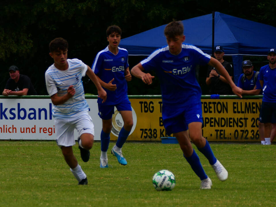 Dieses Jugendfußballturnier beim FC Alemannia Wilferdingen war etwas ...