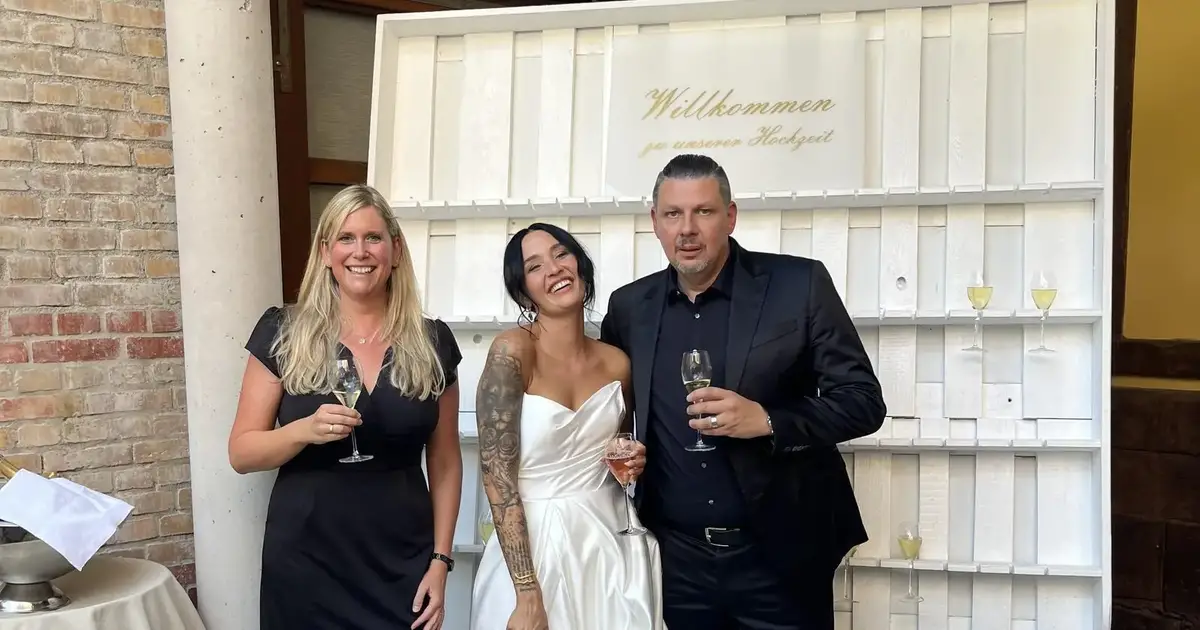 1:0 für die Liebe: Vorsitzender des 1. CfR Pforzheim Markus Geiser ...