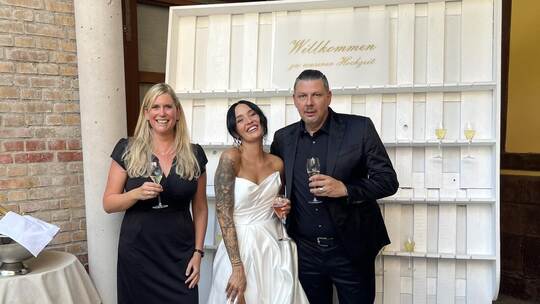 1:0 für die Liebe: Vorsitzender des 1. CfR Pforzheim Markus Geiser ...