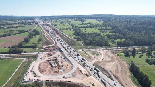 Nächste Vollsperrung: Am Wochenende ist die A8 zwischen Pforzheim-Süd und Pforzheim-Nord dicht ...