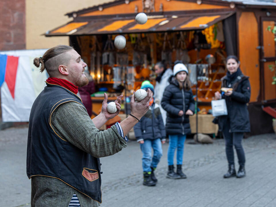 Mittelaltermarkt in Pforzheim: Diesen Trick wenden die Schausteller ...