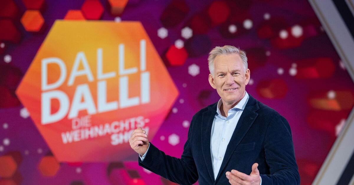 Mit viel Prominenz «Dalli Dalli - «Die Weihnachtsshow» - Show-Biz ...