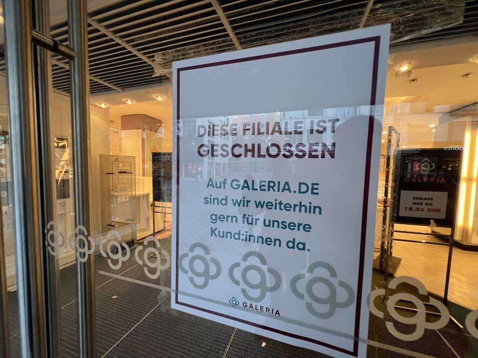 Galeria Kaufhof Pforzheim Schliessung