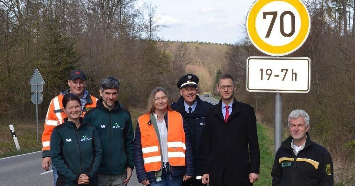 Zur Wildunfallprävention: Ab sofort Tempo 70 zwischen Öschelbronn und ...