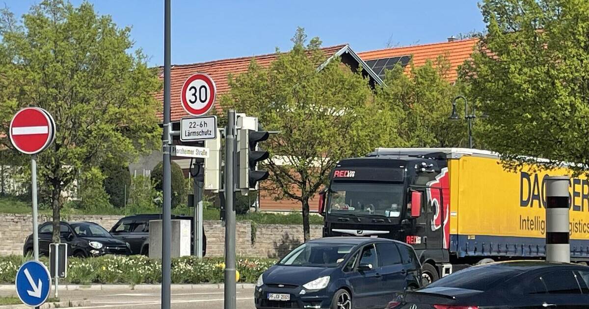 Tempo 30 in Mühlacker – an diesen Stellen auf der Bundesstraße - Region - Pforzheimer-Zeitung