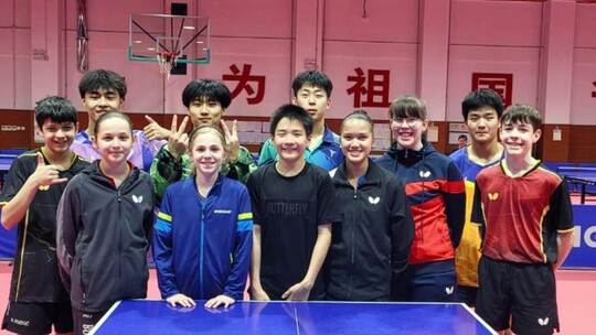 Trainingslager in China: Großes Abenteuer für Tischtennis-Talente aus ...