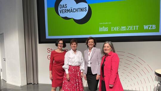 Studium Generale: Doris Hess stellt aktuelle Vermächtnisstudie vor ...