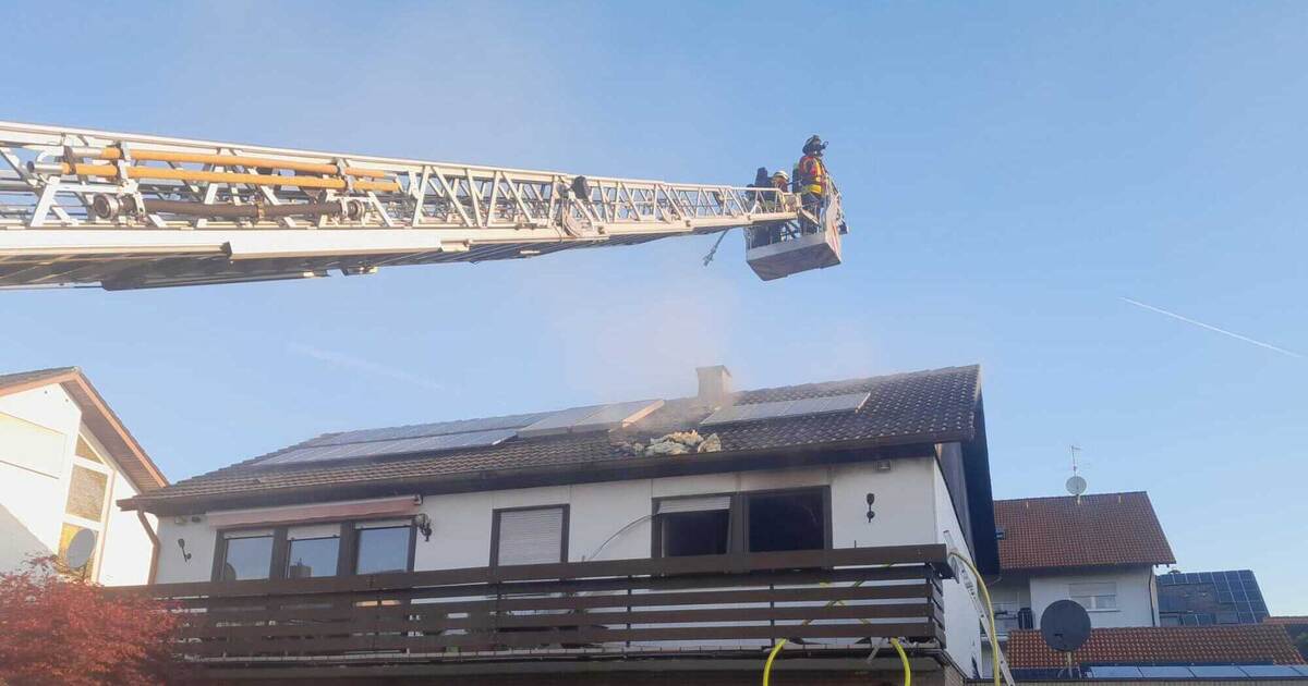 Halbe Million Euro Schaden und drei Verletzte nach Gebäudebrand in Langenalb - Region ...