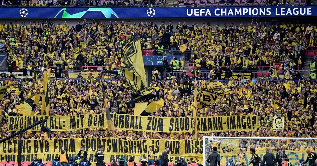 Fan-Proteste gegen Rheinmetall-Deal bei Endspiel - Sport weltweit ...