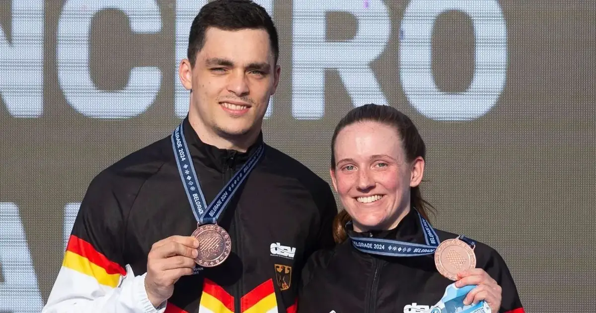 Wieder EM-Bronze für Wassersprung-Duo Rother und Massenberg - Sport ...