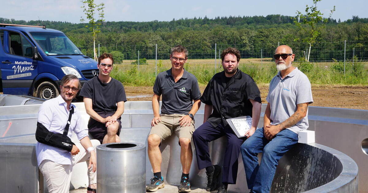 Ehemaliges Becken aus Emma-Jaeger-Bad wird zur Installation im ...