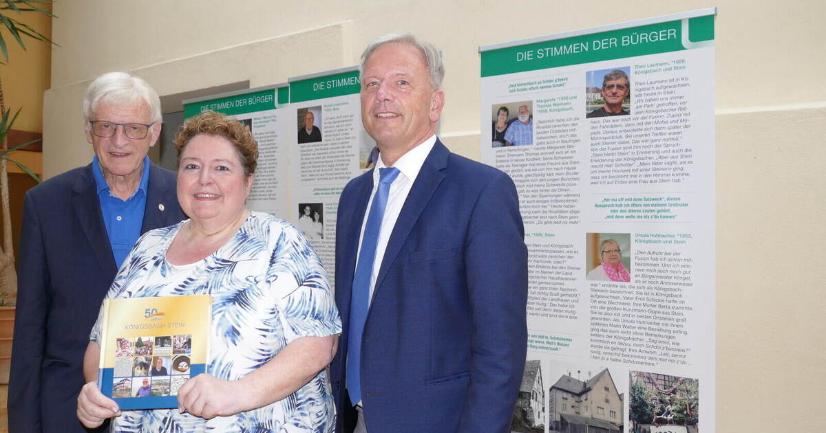 50 Jahre Königbach-Stein: Buchvorstellung zum Jubiläum - Region ...