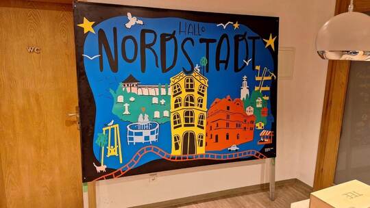 Die Nordstadt feiert ein großes Kulturfest: Tape-Art-Bild ist nun ...