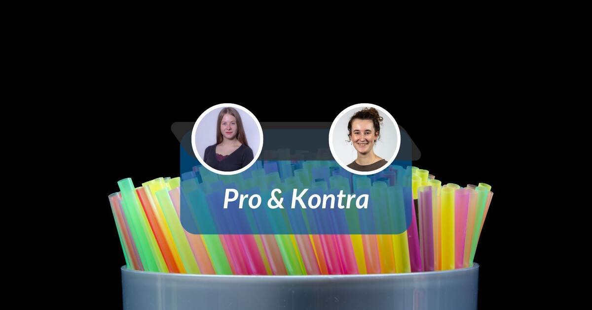 Pro und Kontra: Sollten wir zum Plastikstrohhalm zurückkehren ...
