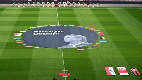 Bewegender Abschied von Daum im Kölner Stadion - Bundesliga ...