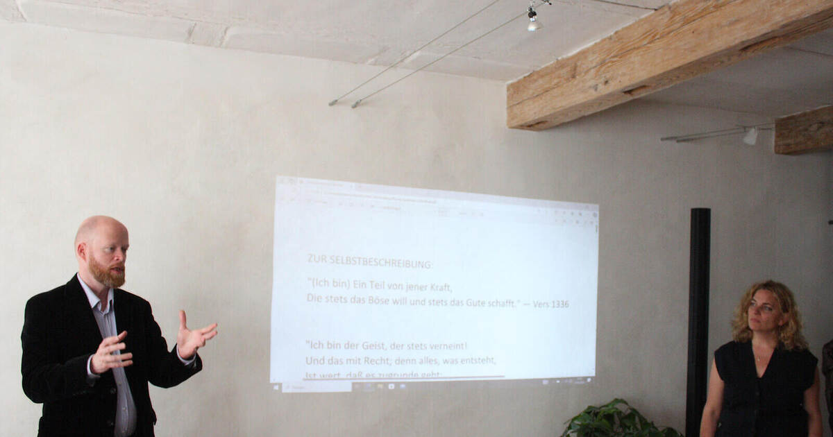 Symposium im Faustarchiv: Mephisto-Tage in Knittlingen locken viele ...