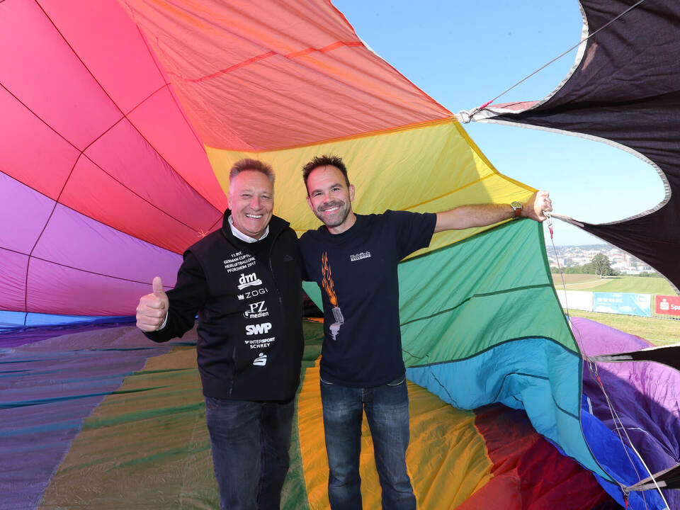 Vor 38 Jahren beim „German Cup“ mit Ballonfieber angesteckt ...
