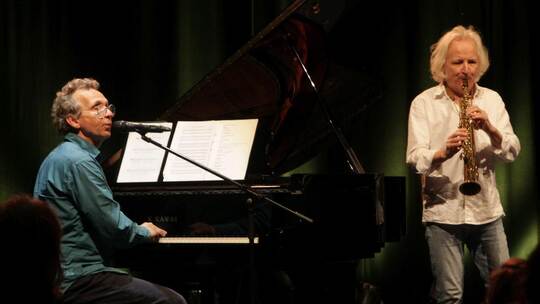 Musiker Lehel, Schindler, Zacharis und Faller spielen mitreißendes ...